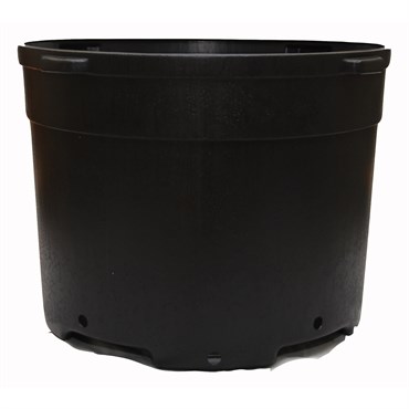Nursery Supplies 26000CL Classic Blow-Molded Pot - Black | BFG Supply