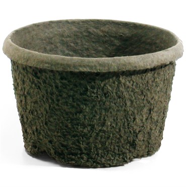 Western Pulp 12X8 Fiber Pot Round (40/cs, 14cs/pl) | BFG Supply