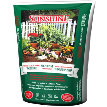 Sunshine All-Purpose Potting Mix 2.5CF (45/Plt) | BFG Supply