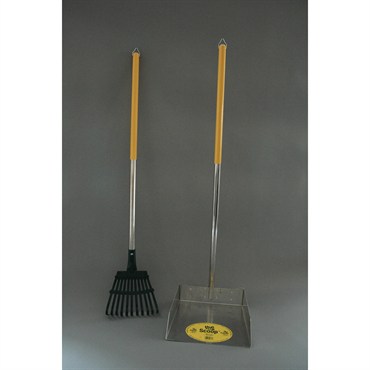 Flexrake Large Poop Scoop & Rake Set w/ 36" AlumLite Handles | BFG Supply