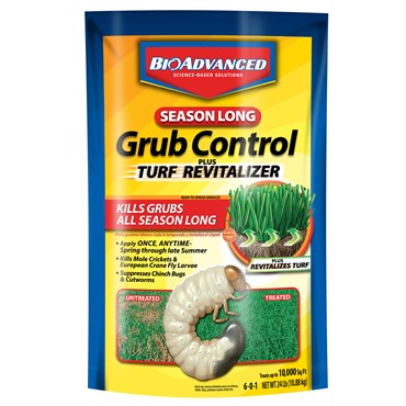 BioAdvanced 24lb Season Long Grub Control Plus Turf Revitalizer | BFG ...