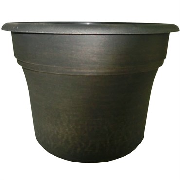Grower Select 10.00 Orbit Pot Black / Gold 1.91gal 46/CS - 10.375in x 7 ...