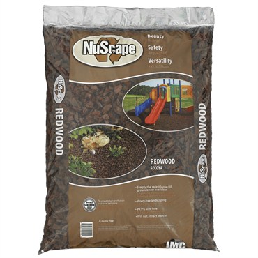 IMC NuScape 0.8cu ft Redwood Rubber Nugget Mulch | BFG Supply