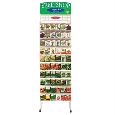 Livingston Seed 1 Panel Vegetable & Herb Display | BFG Supply