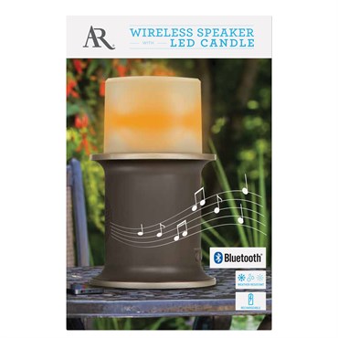 Voxx Wireless Speaker Bluetooth Candle Bliss | BFG Supply