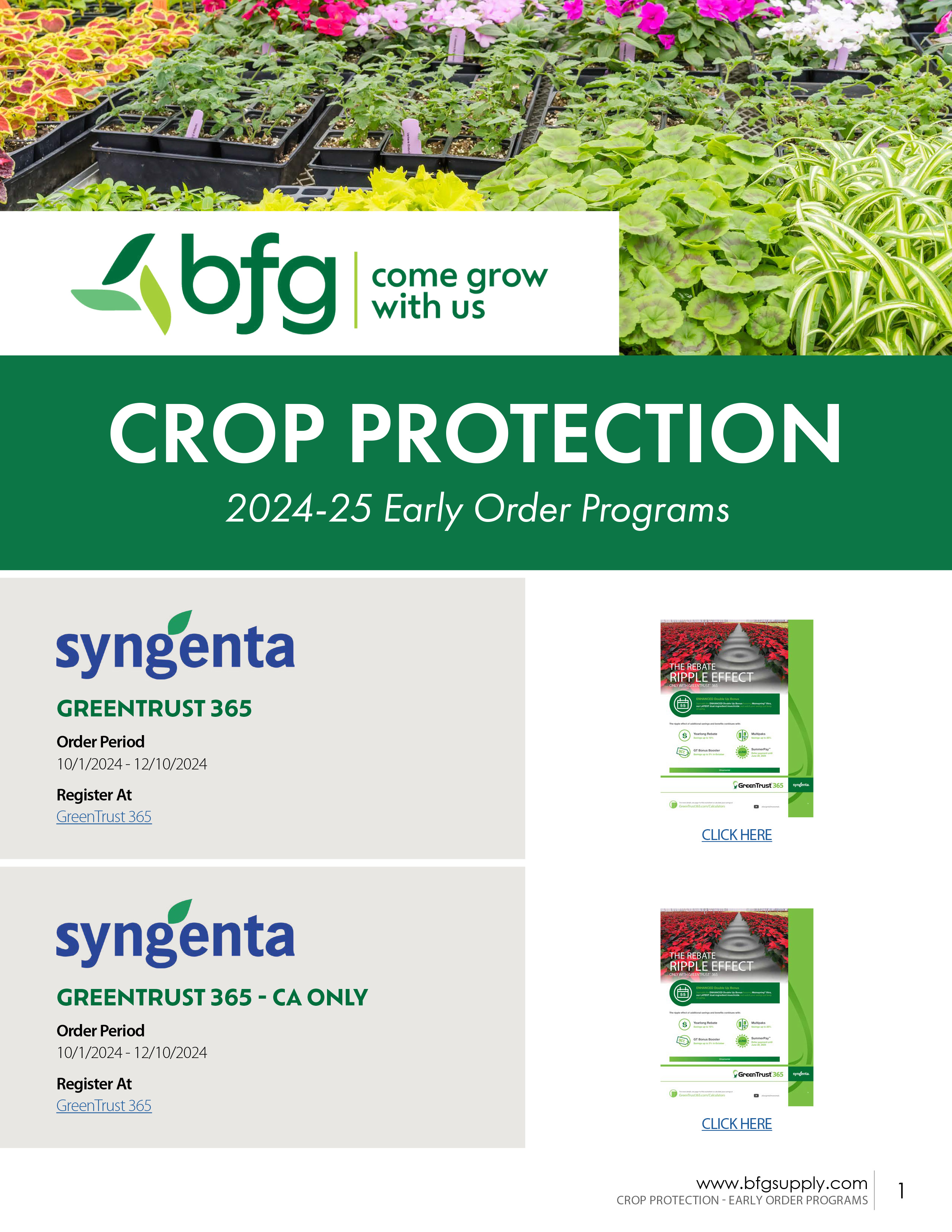 Catalogs and Flyers | BFG Supply