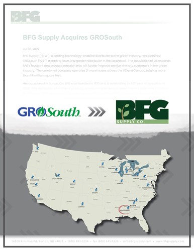BFG News | BFG Supply