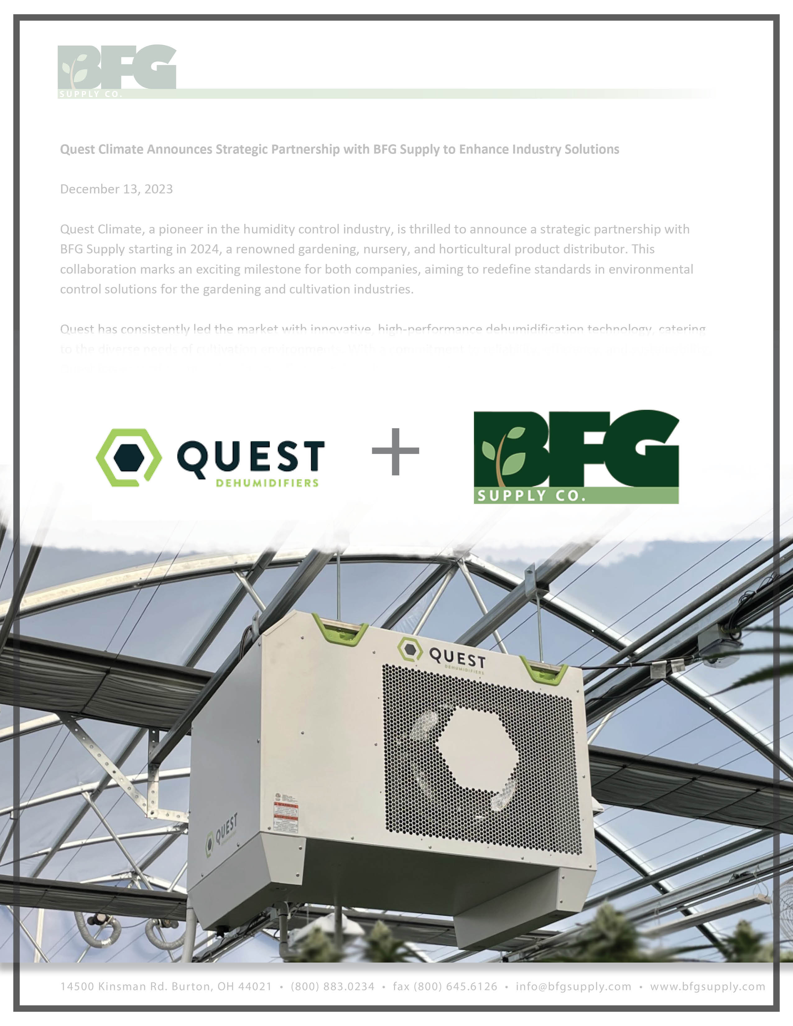 BFG News | BFG Supply